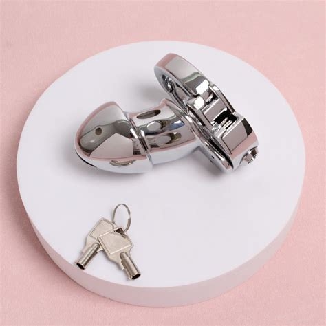 Male Stainless Steel Penis Cage Chastity Cage Bdsm Adjustable Penis