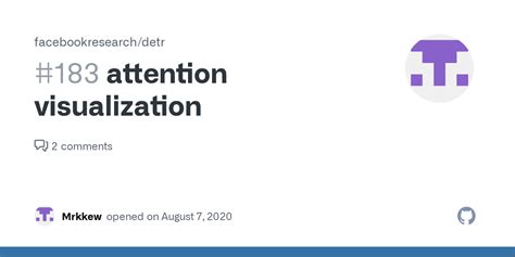 Attention Visualization · Issue 183 · Facebookresearchdetr · Github
