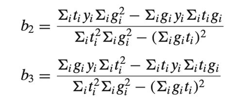 Intuition Behind The Formula For Multiple Linear Regression