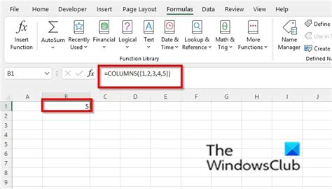 How To Use The Column And Columns Functions In Excel