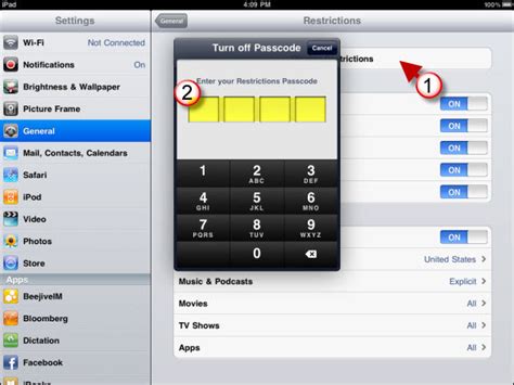 How To Enable Restrictions On The Ipad