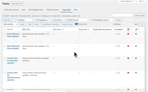 How To Efficiently Manage Metadata In Wordpress Blog Admin Columns