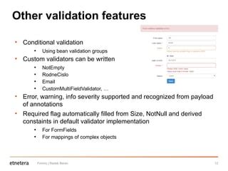 Formio Form Definition Binding Library For Java Platform PPT