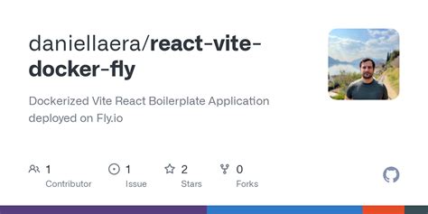 Github Daniellaerareact Vite Docker Fly Dockerized Vite React Boilerplate Application