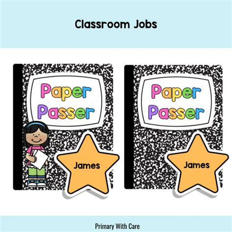 Composition Notebook Classroom Decor Bundle By Primary With Care