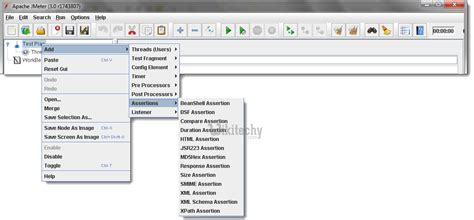 Jmeter Assertion Assertion Example