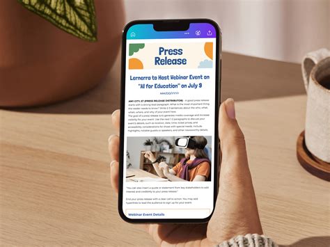 Cara Membuat Siaran Pers Contoh Dan Tips Canva