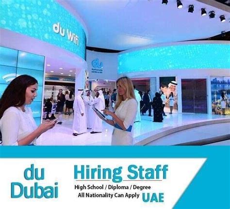 Jobs In Dubai Recruitment Staff On Linkedin Du Telecom Jobs In Dubai Uae High Salaries