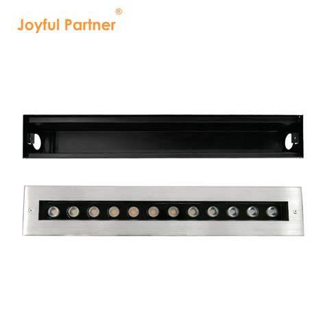 500mm Length Led Recessed Linear Light Fixture 12w Ip67 Waterproof