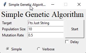GitHub Sagungt Simple Genetic Algorithm Gui Simple Genetic Algorithm
