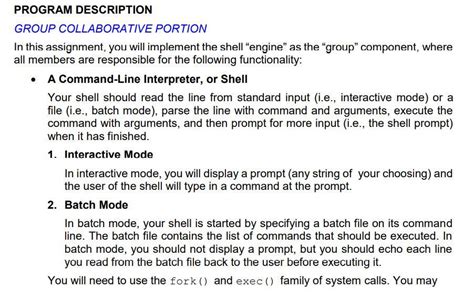 BACKGROUND A Shell Provides A Command Line Interface Chegg
