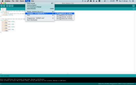 Programming The Arduino Pro Mini Using An Arduino Uno Swayam Charania