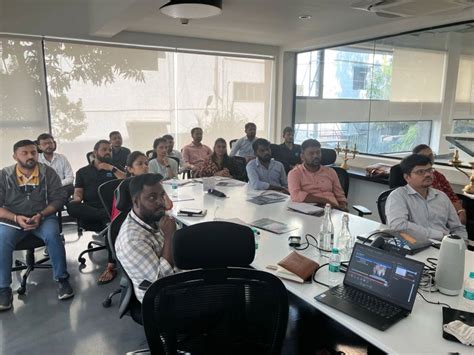 Nikhil Agrawal On Linkedin Today We Had A Riline60 Solution Training Session At One Of Our