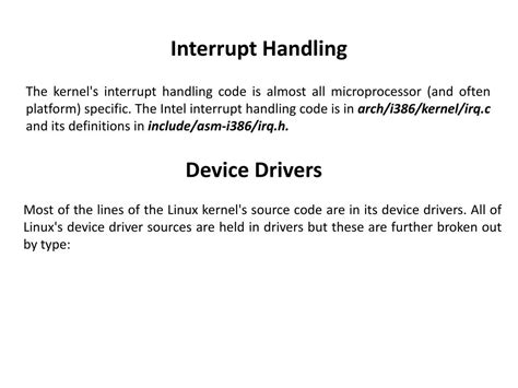 Ppt El Kernel De Linux Powerpoint Presentation Free Download Id1583844