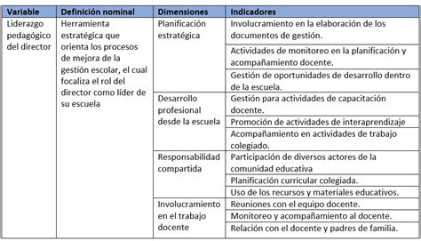 Ejemplo De Variables E Indicadores En Un Proyecto De