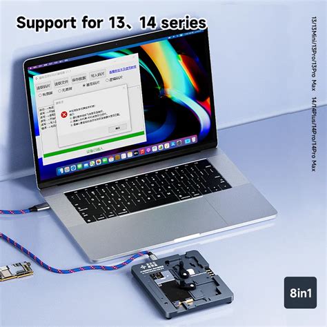 Xinzhizao Fix E13 I4 Eeprom Programmer Read Write Test Rack Fixture For Iphone 14 13 Pro Max Min