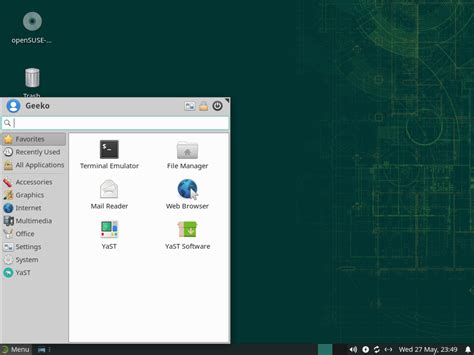 Portal Xfce Screenshots OpenSUSE Wiki