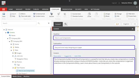 Tutorial How To Create A Component Data Template In Xm Cloud Sitecore Developer Portal