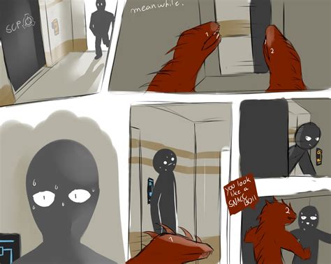 Drawed A Scene From A Match I Had In Scp Sl And Tbh Its Way Funnier In Game Cuz I Screamed At
