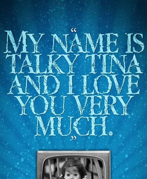 The Twilight Zone Living Doll Talky Tina Poster Etsy