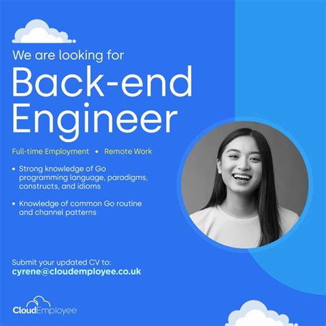 Cloud Employee On Linkedin Backend Golang Backendengineer