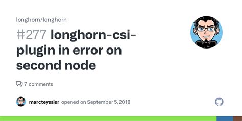 Longhorn Csi Plugin In Error On Second Node · Issue 277 · Longhornlonghorn · Github
