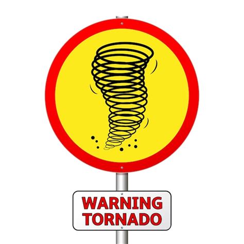 Tornado Warning Sign