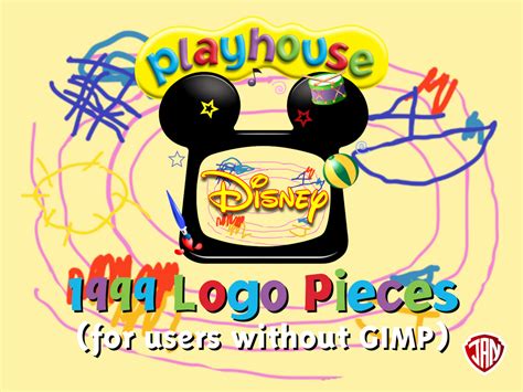Playhouse Disney 1999 Logo Pieces By Johnalexnolan On Deviantart