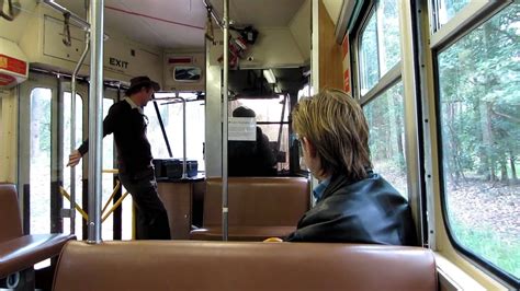 Melbourne Z Class Tramcar At Sydneys Loftus Tramway Museum Youtube