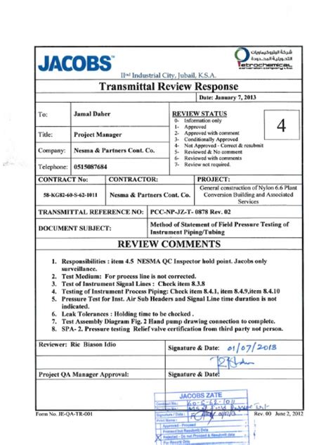 Pcc Qas Nesma E Mos 012 Rev 02 Pdf
