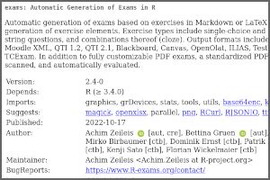 New R Exams Version Improved E Learning Tools During A Pandemic