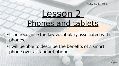 Digital Devices 2 Phones And Tablets Edexcel Ict Igcse Unit 1