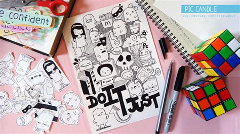Doodle Just Do It Tutorial On Youtube By Piccandle On Deviantart