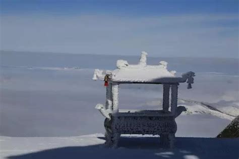 清涼世界佛國五台山的雪 每日頭條