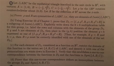 Solved 1 B Using The Notation Of Problem 2 Give A Chegg Com