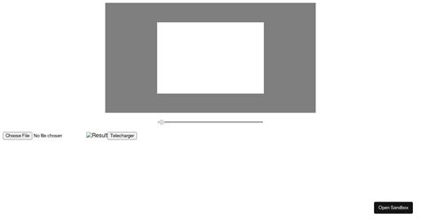 React Croppie Examples Codesandbox