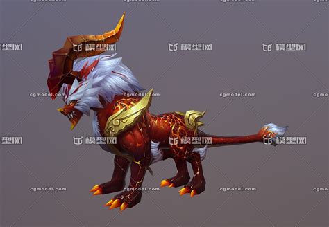 火麒麟卡通火麒麟水麒麟大山谷图库