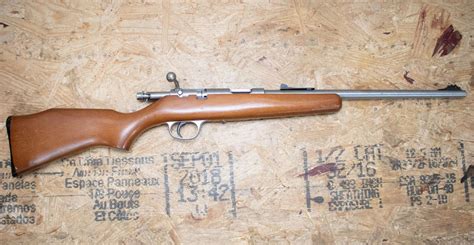 Marlin 915ys 22s L Lr Police Trade In Single Shot Bolt Action Rifle In