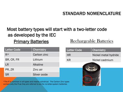 Ppt Battery Identification And Classification Powerpoint Presentation