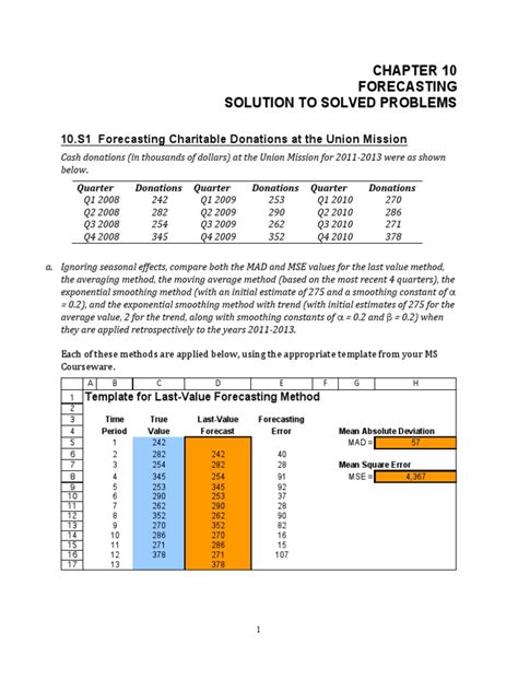 Chapter 10 Pdf Mean Squared Error Errors And Residuals