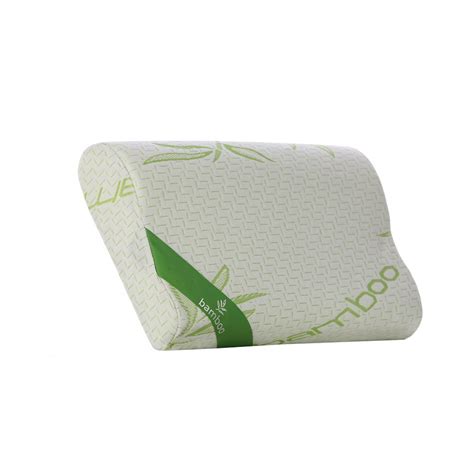 New Bamboo Contour Memory Foam Pillow Silent Dreams