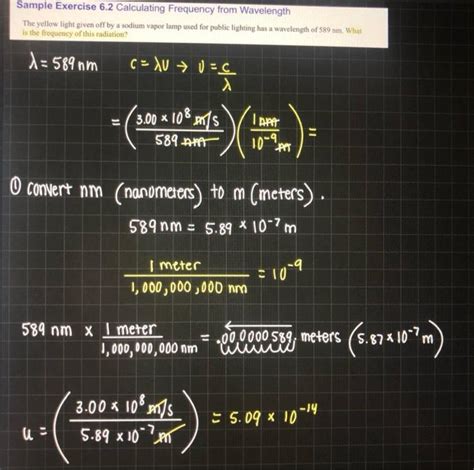 Solved Sample Exercise Calculating Frequency From Chegg Com