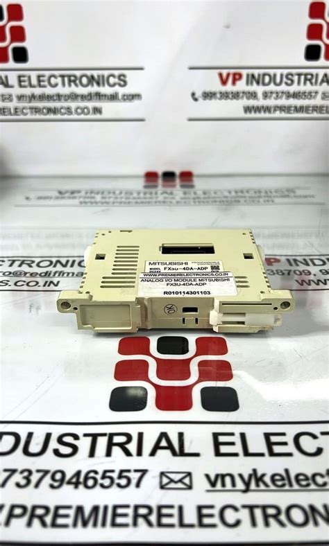 MITSUBISHI FX3U 4DA ADP ANALOG IO MODULE 32 Points At Rs 7800 In Silvassa