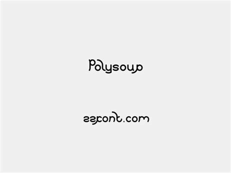 Polysoup 众字网