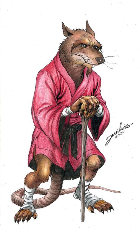 Mestre Splinter By Joseluisarts On Deviantart Teenage Ninja Turtles