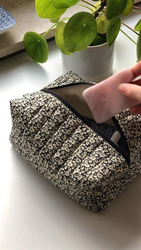Quilted Makeup Bag Sewing Tutorial Artofit