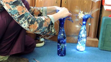 Мастер класс по декору бутылки от художницы Гюзель Амировой Youtube