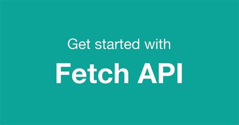 Fetch Api 사용해서 서버와 통신