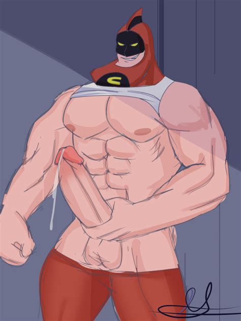 Rule 34 Balls Bara Big Penis Boner Crimson Chin Erection Male Male
