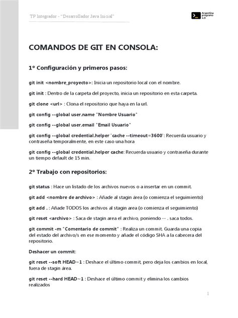 Cmd Git Pdf Control De Versiones Software Utilitario Cmd Git Pdf Control De Versiones Software Utilitario
